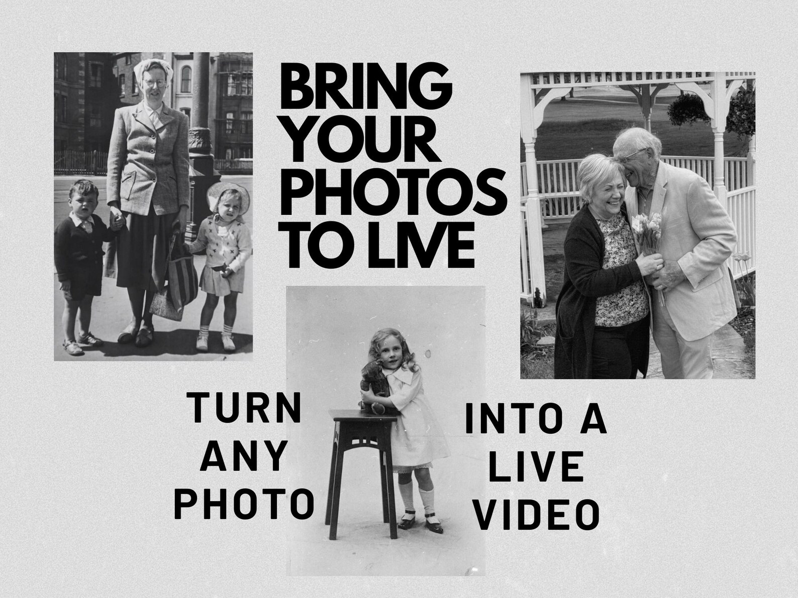 AI Photo Animation - Turn Old Photos Into Moving Videos, Custom 5-10 ...