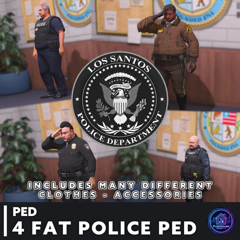 Fivem Peds Police - Etsy