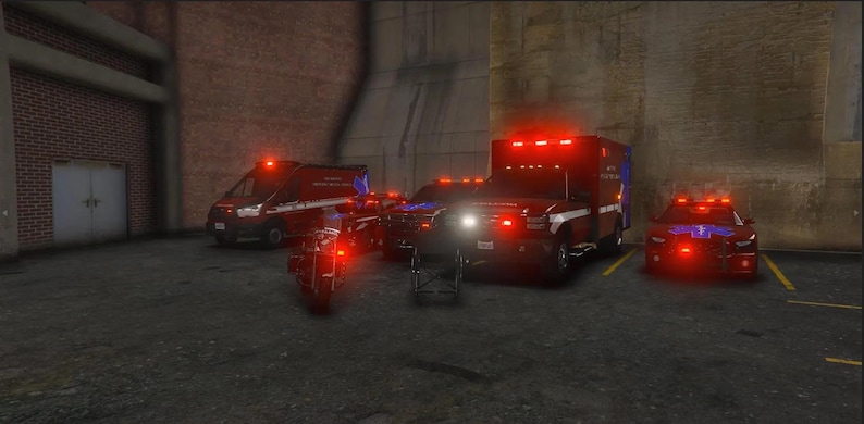 Fivem | 2026 Ems Car Pack Lore Friendly | Car | Optimized Script / Mlo ...