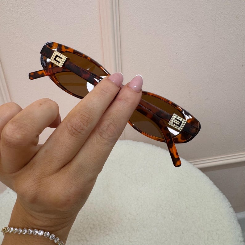 Tortoiseshell Cat Eye Fashion Sunglasses - Etsy UK