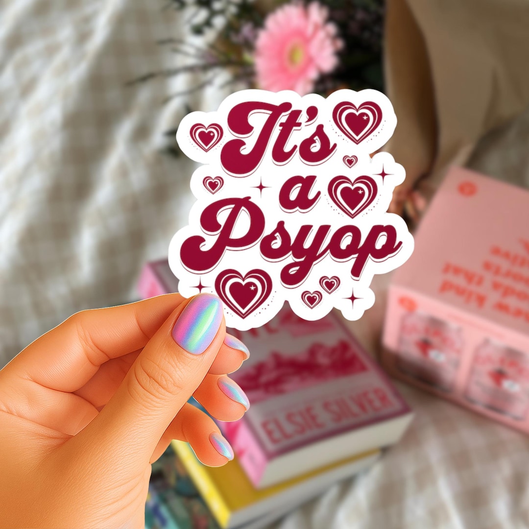 It's a Psyop Decal Sticker | Conspiracy Theorist Lovers - Etsy