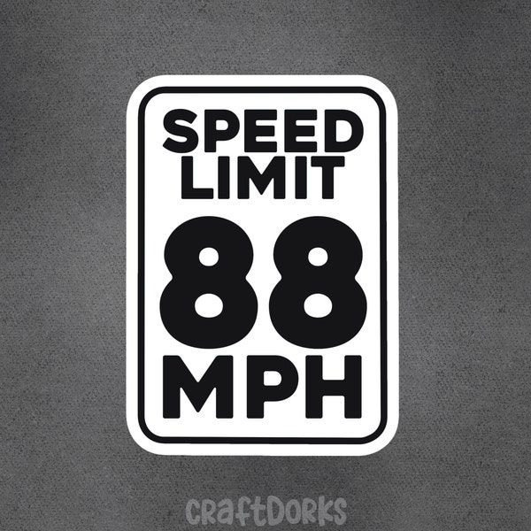 88 Mph - Etsy