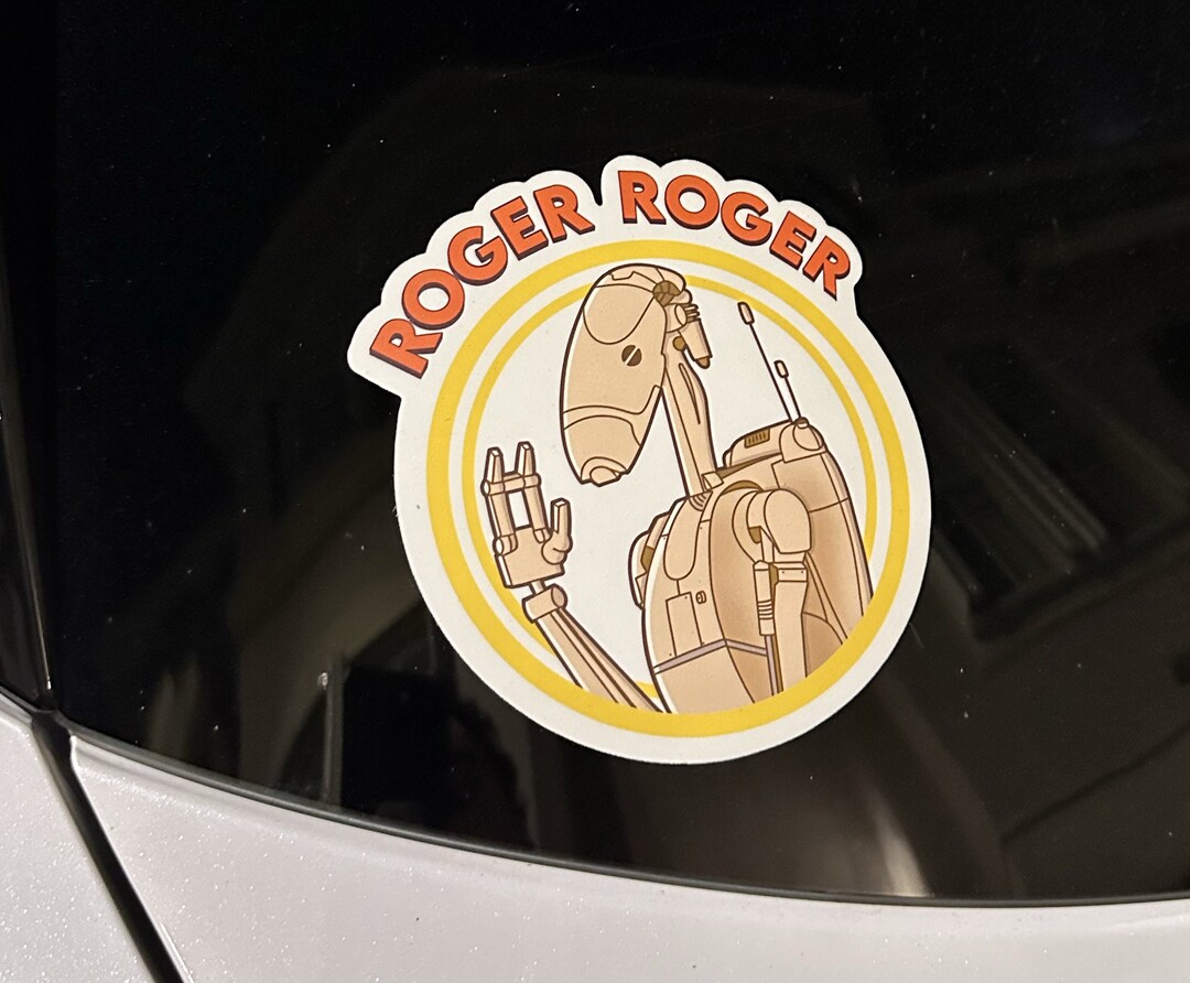 Star Wars Sticker, B1 Battle Droid Sticker, B-1 Droid Sticker, Star ...