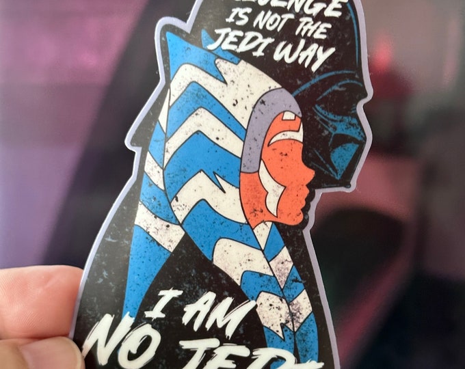 Ahsoka Tano Sticker, Star Wars Sticker, Ahsoka Sticker, Rebels Sticker ...