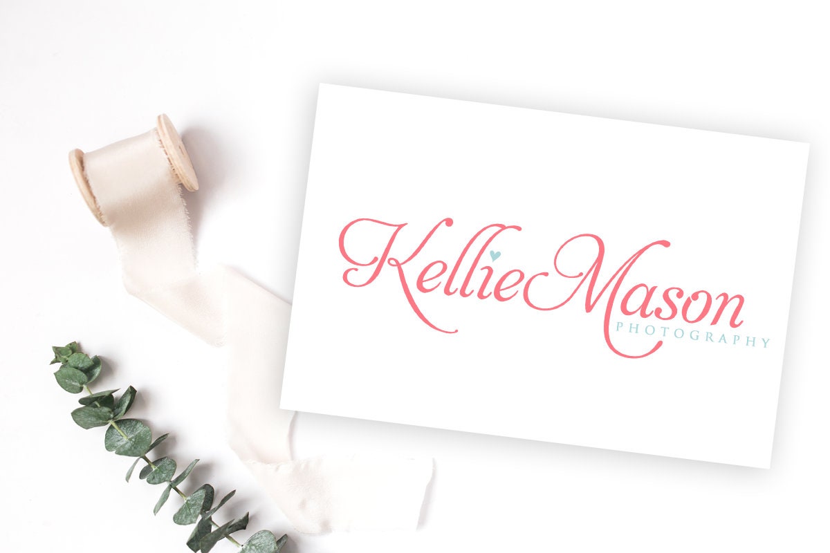 Calligraphy Logo Custom Logo Logo Design Premade Logo Name | Etsy