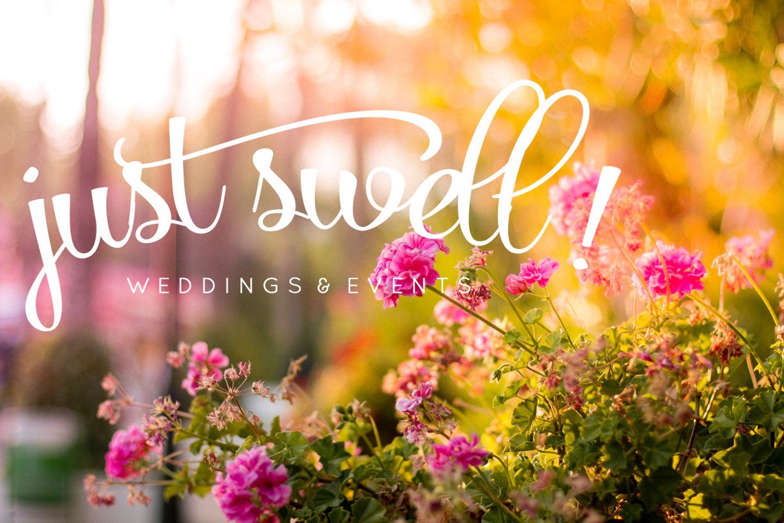 Calligraphy Logo, Wording Only Logo, Custom Log, Premade Logo, Logo ...