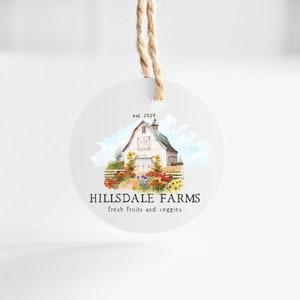 Farmhouse Logo, Farm Logo, Rustic Logo, Custom Logo, Premade Logo ...