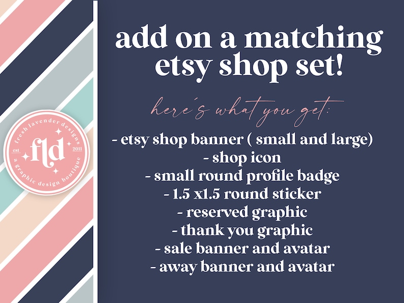 Custom Sprinkle Logo Branding Kit: Bakery Vintage Design - Etsy