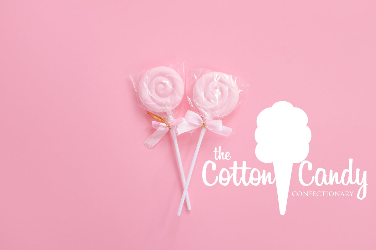 Cotton Candy Logo Sweet Logo Custom Logo Logo Designer | Etsy