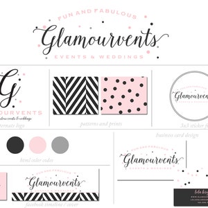 Custom Branding Package Premade Logo With Watermark for Photographers ...