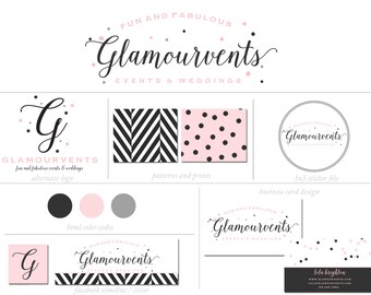 Custom Branding Package Premade Logo With Watermark for | Etsy