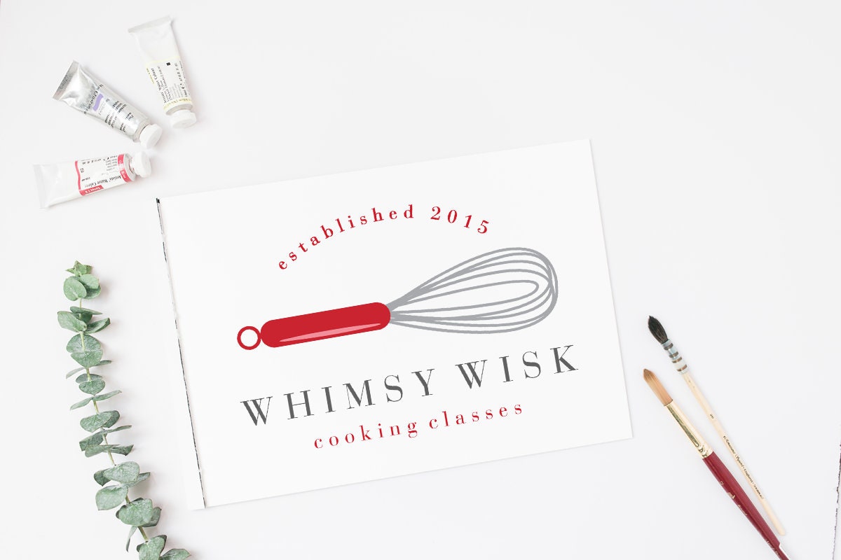 Whisk Logo Cooking Logo Custom Logo Logo Designer Baking - Etsy UK
