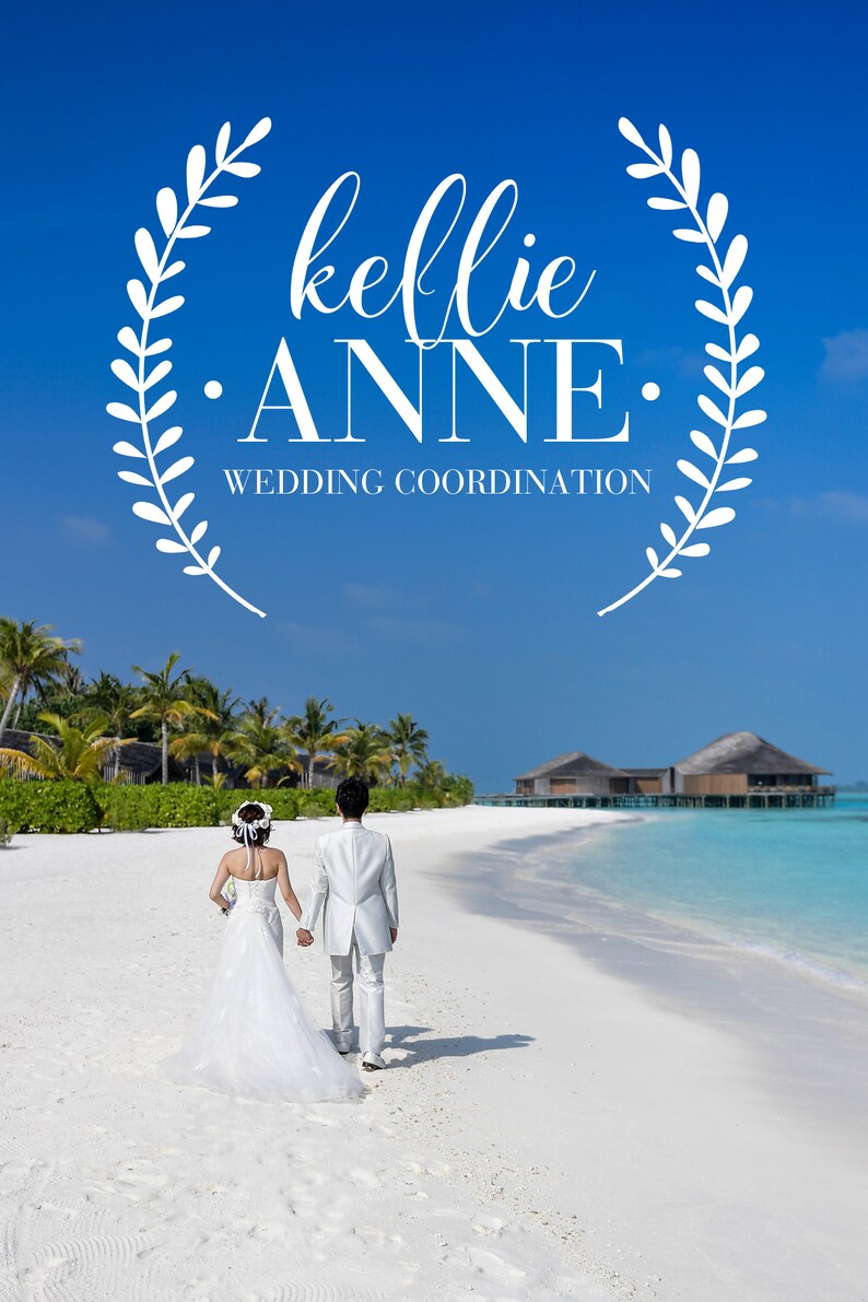 Laurel Logo Custom Logo Logo Design Premade Logo Wedding | Etsy