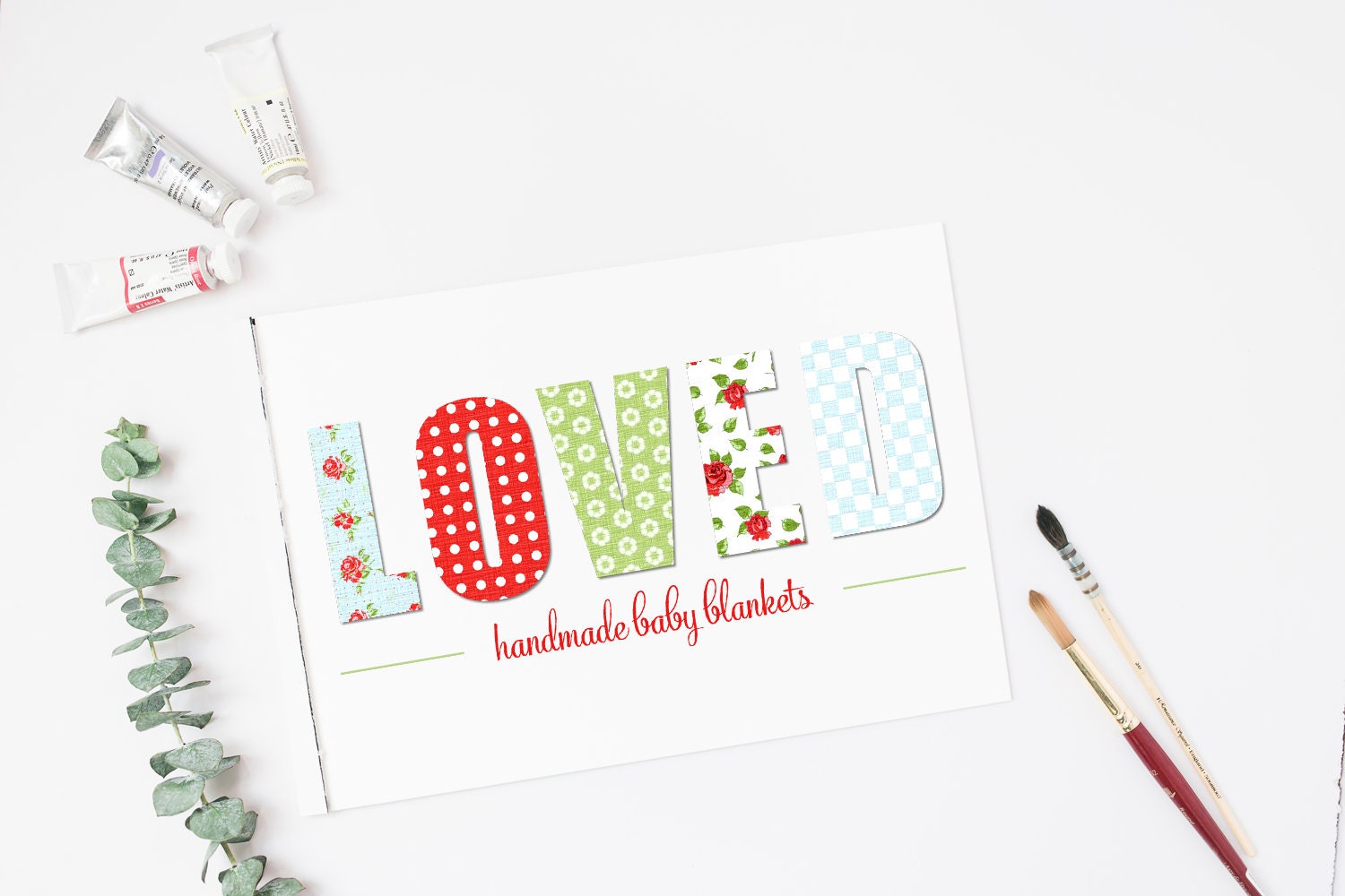 Patchwork Logo Custom Logo Logo Designer Premade Logo | Etsy