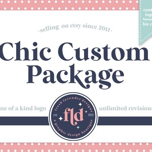 Logo Design Package Custom Logo Design Business Logo - Etsy