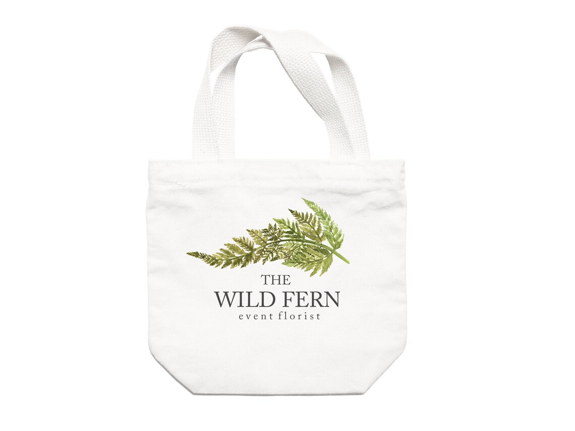 Fern Logo Custom Logopremade Logo Llogo Designer Custom | Etsy