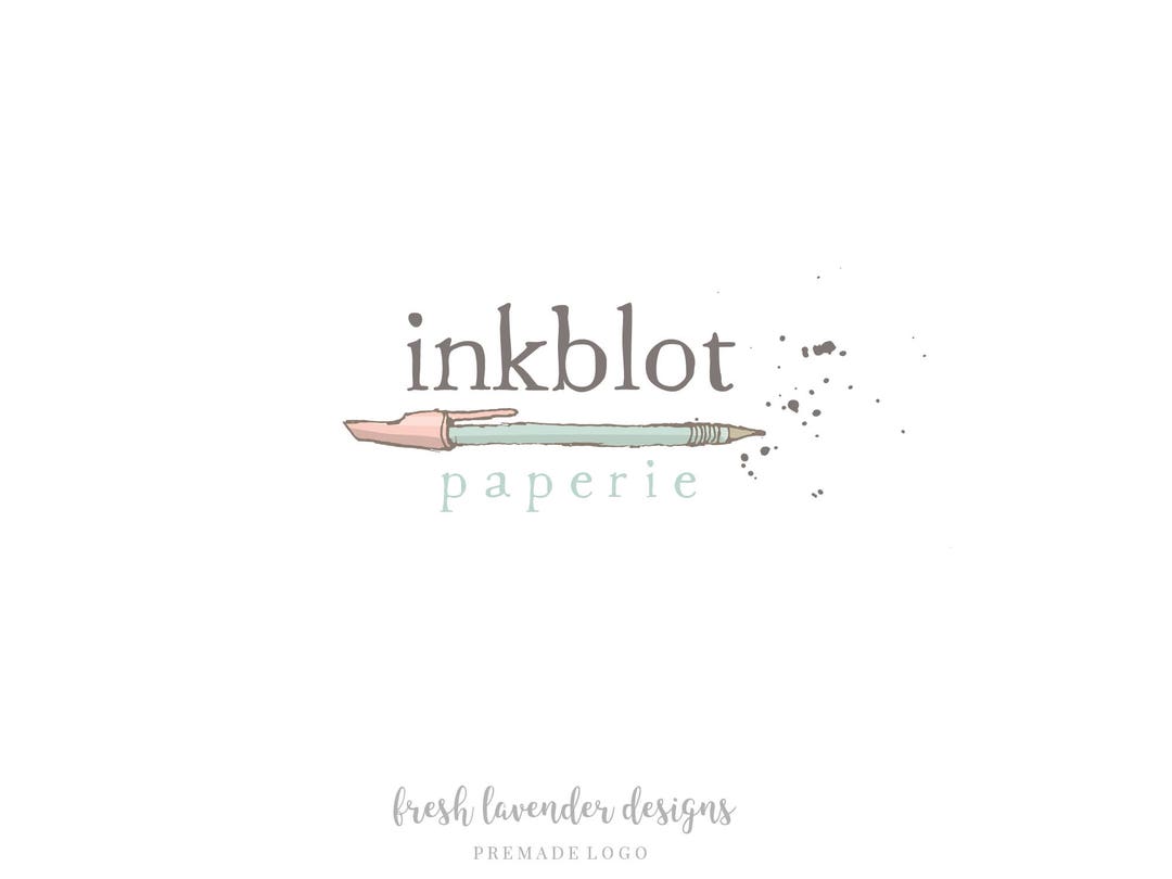 Hand Drawn Logo, Custom Logo Design, Premade Logo,logo Branding, Logo ...