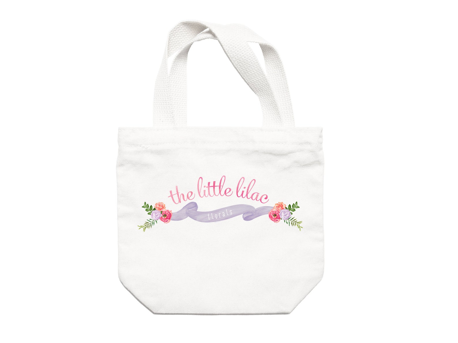 Lilac Logo, Floral Logo, Custom Logo, Logo Design, Premade Logo ...