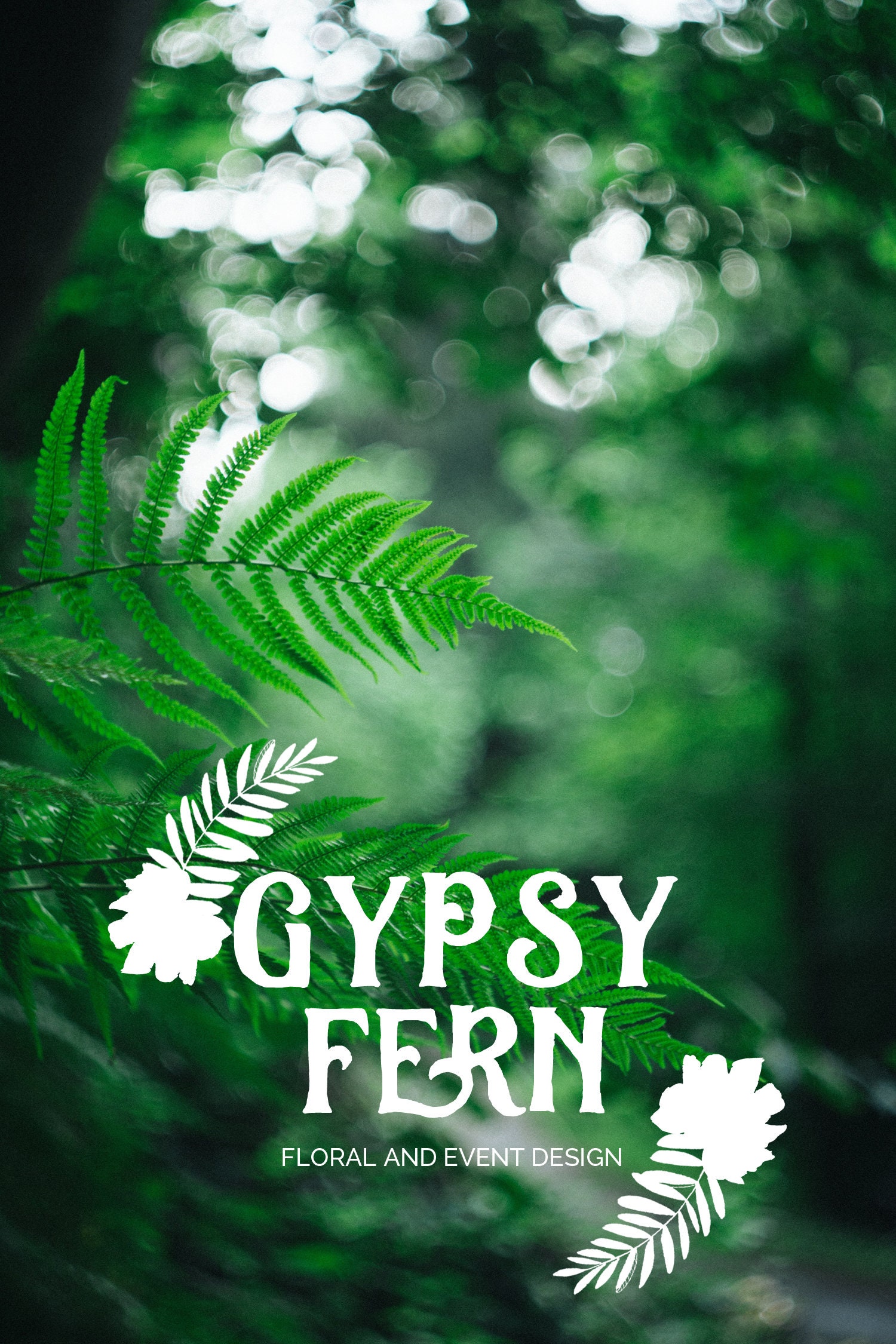 Fern Logo, Custom Logo, Premade Logo, Logo Design, Logo With Fern ...