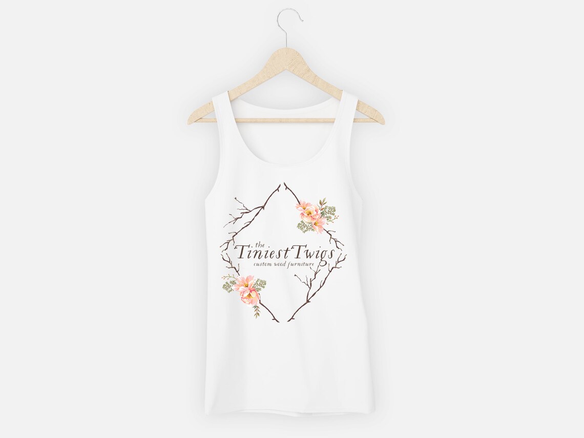 Custom Logo Premade Logotwig Logo Stick Logo Custom - Etsy