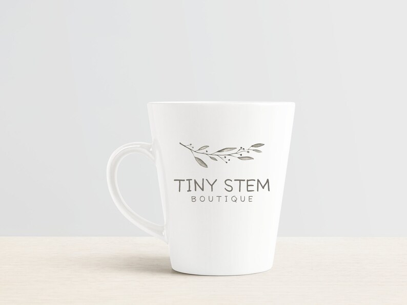 Twig Logo / Custom Logo / Baby Logo / Branch Logo / Premade | Etsy