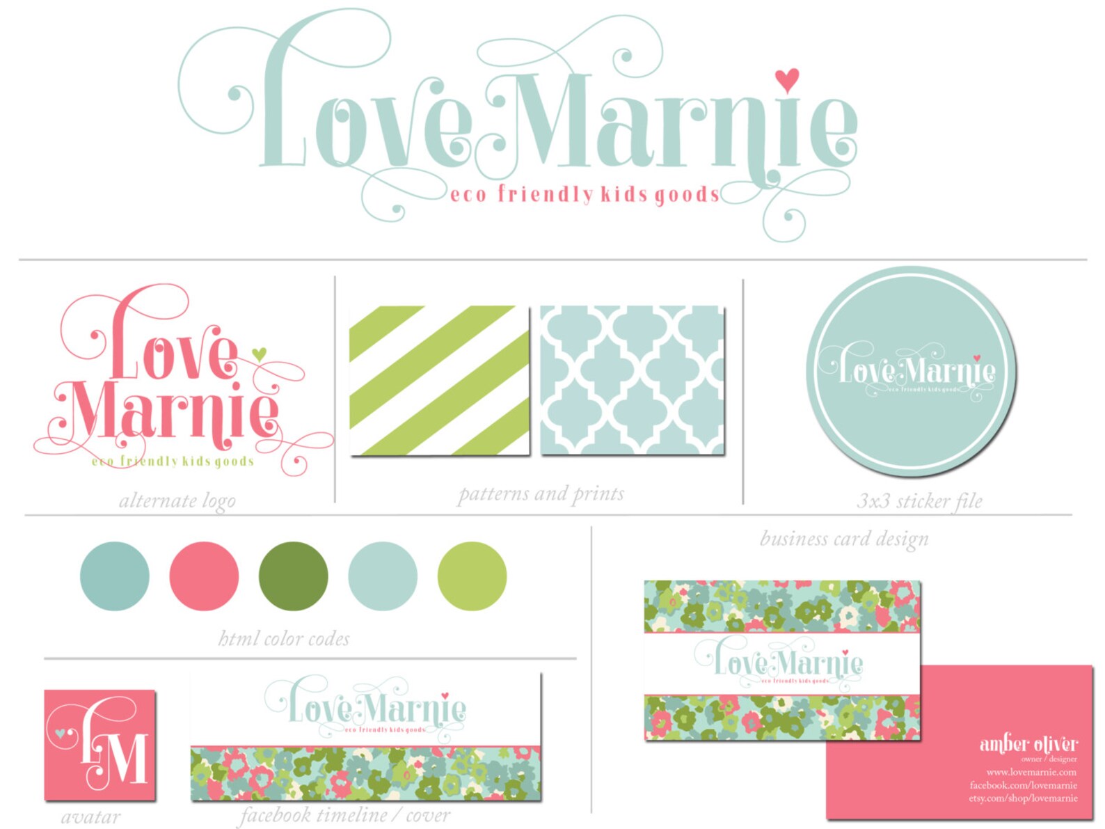 Custom Branding Package Premade Logo With Watermark for - Etsy