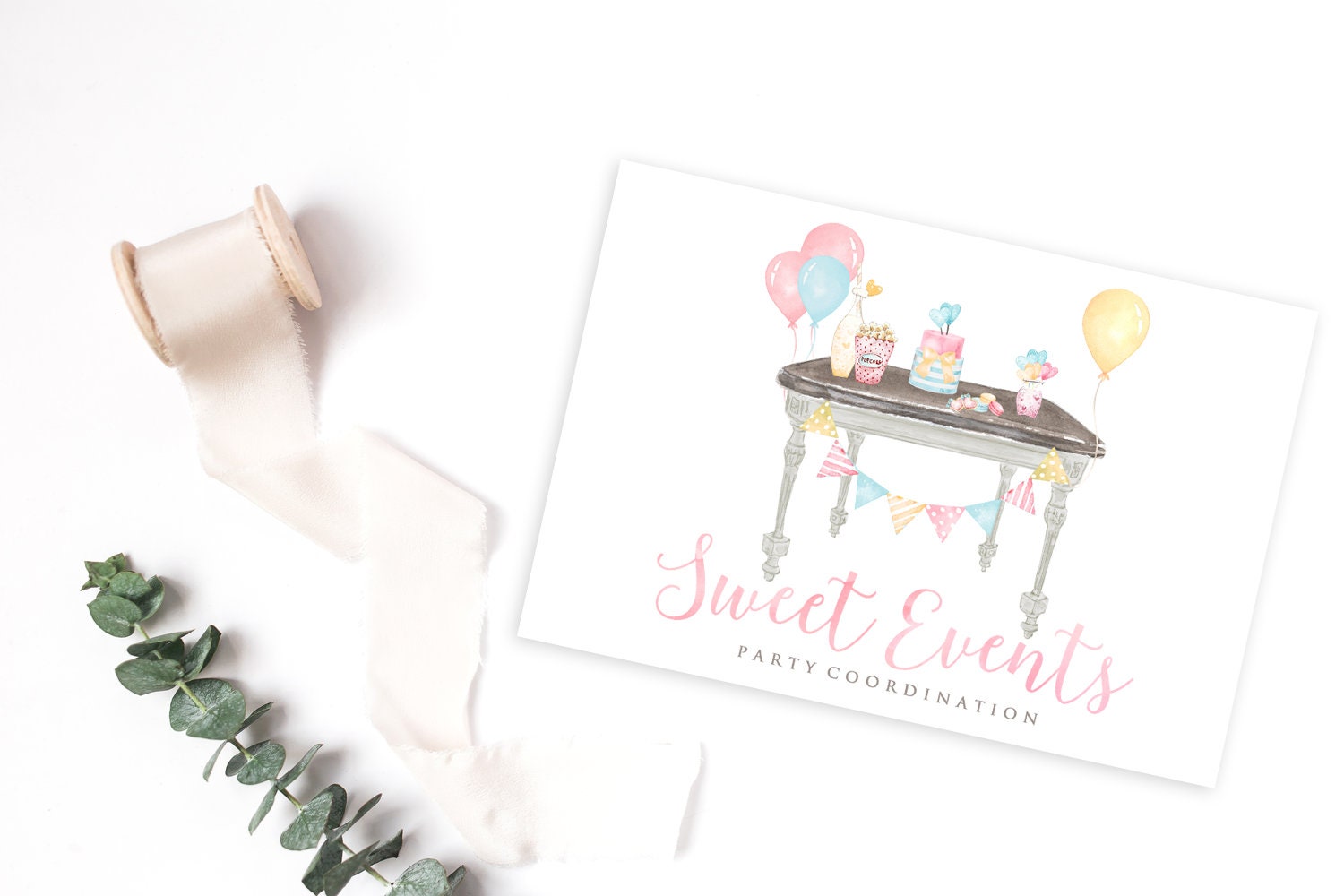 Dessert Bar Logo Custom Logo Premade Logo Sweet Table Logo | Etsy