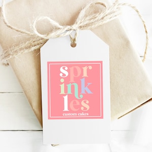 Custom Sprinkle Logo Branding Kit: Bakery Vintage Design - Etsy