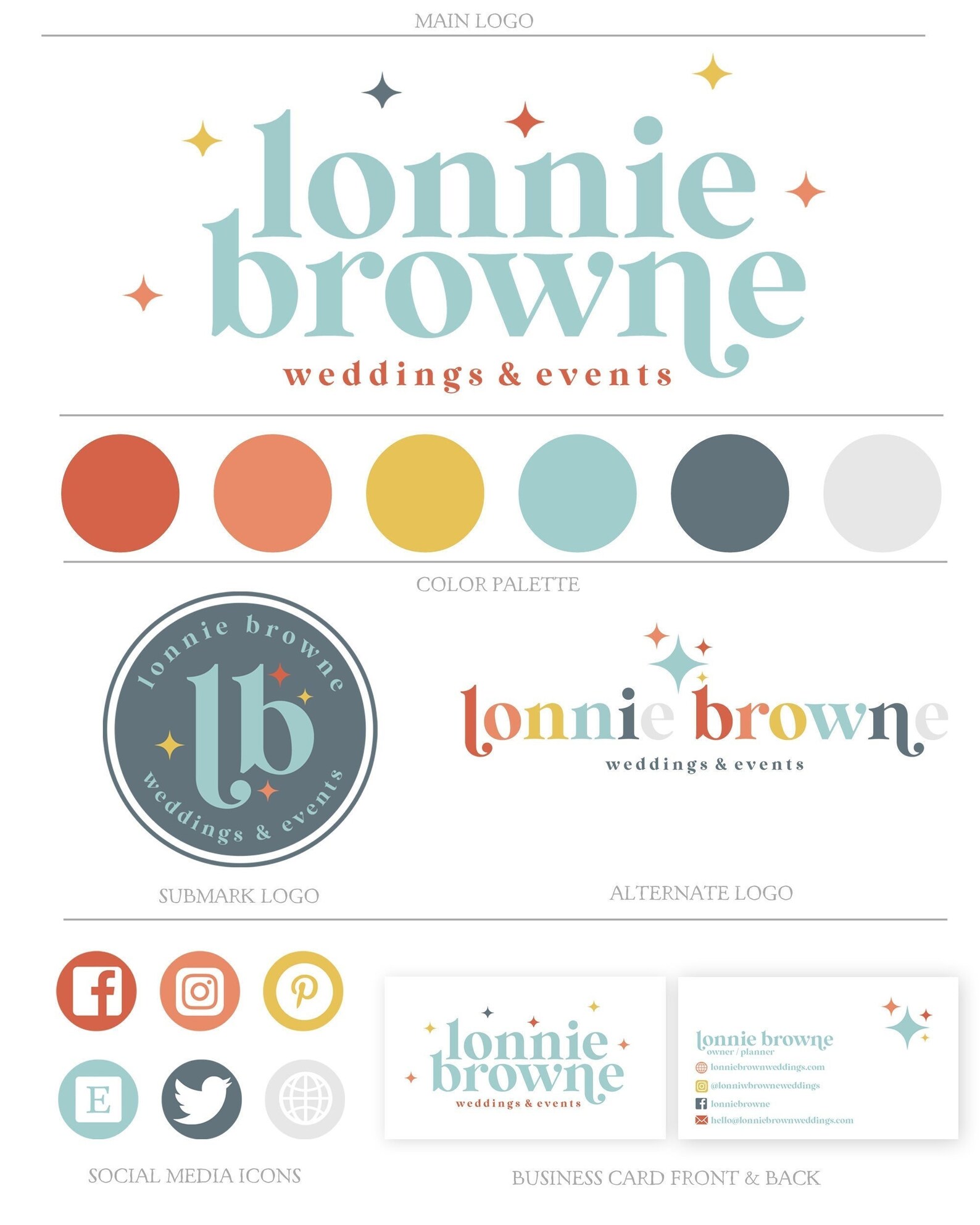 Custom Branding Bohemian Branding Kit Boho Retro Logo Text - Etsy