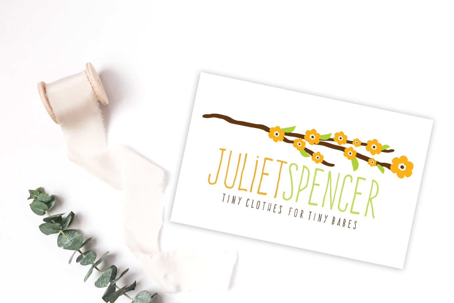 Branch Logo, Custom Logo, Logo Design, Premade Logo, Children's Logo ...