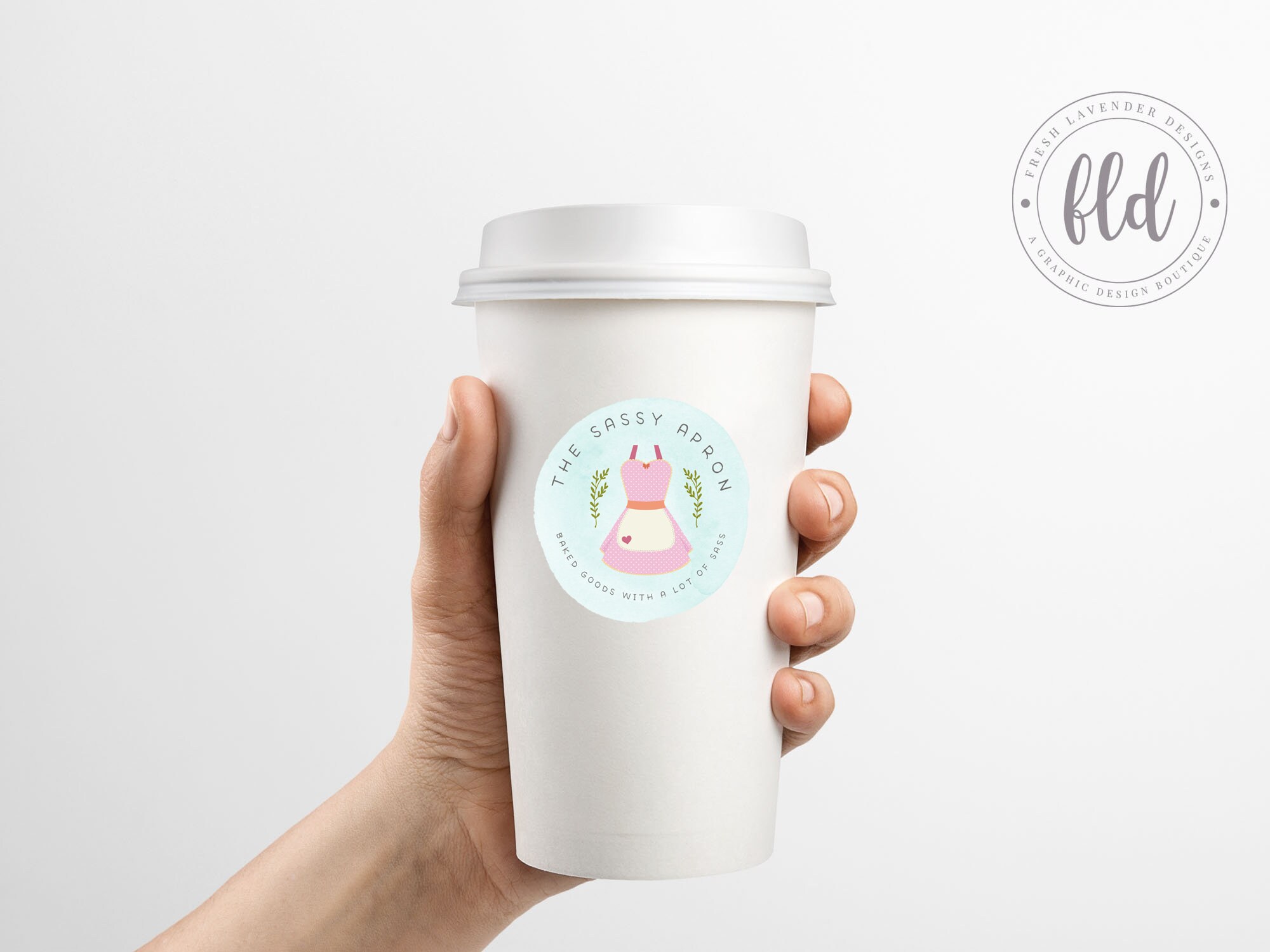 Apron Logo Design: Custom Bakery Branding - Etsy
