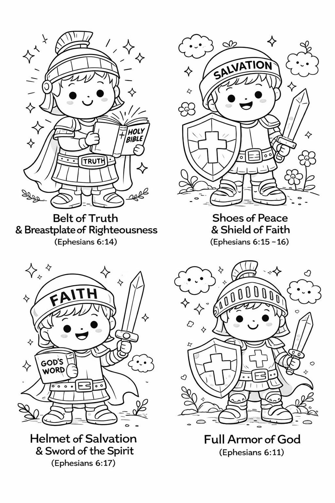 Armor of God VBS Curriculum | 4-day Vacation Bible School Kit | Lessons ...