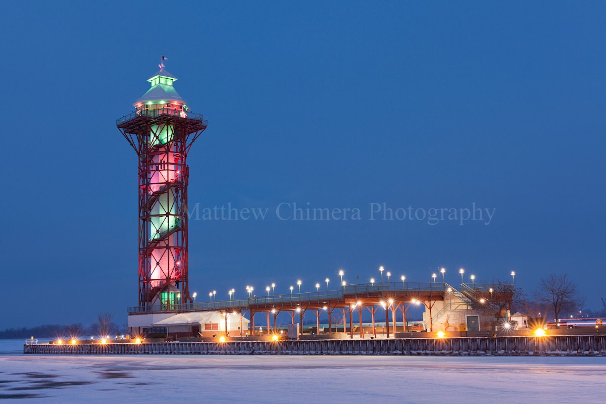 Bicentennial Tower on Dobbins Landing in Erie, Pennsylvania - Erie ...