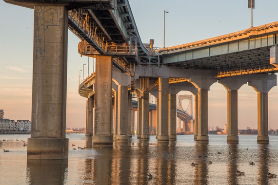 Neck Bridge Peter Hemming A Brush With Paint: Throgs Neck Bridge,