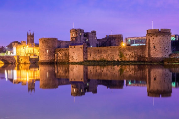 Castles of Ireland: King John's Castle City of Limerick | Etsy