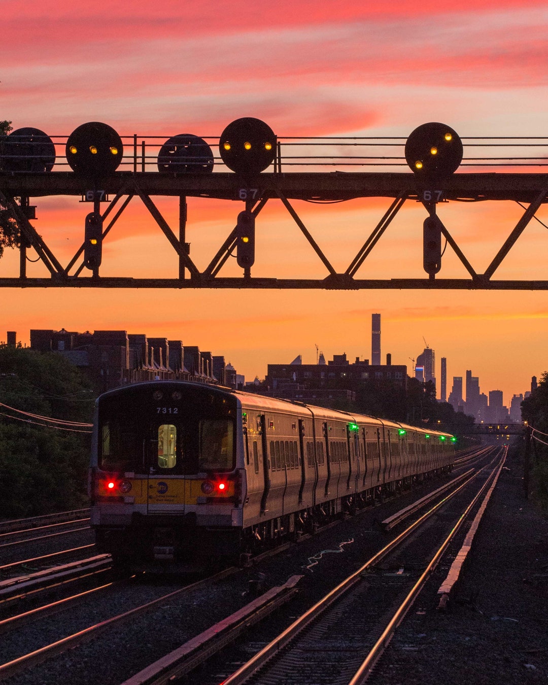 Long Island Railroad From Forest Hills Queens - LIRR Train - MTA at ...