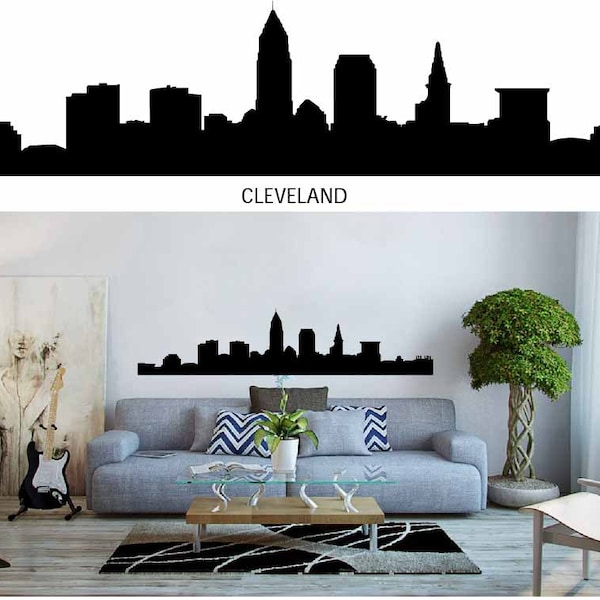 Skyline Decal - Etsy