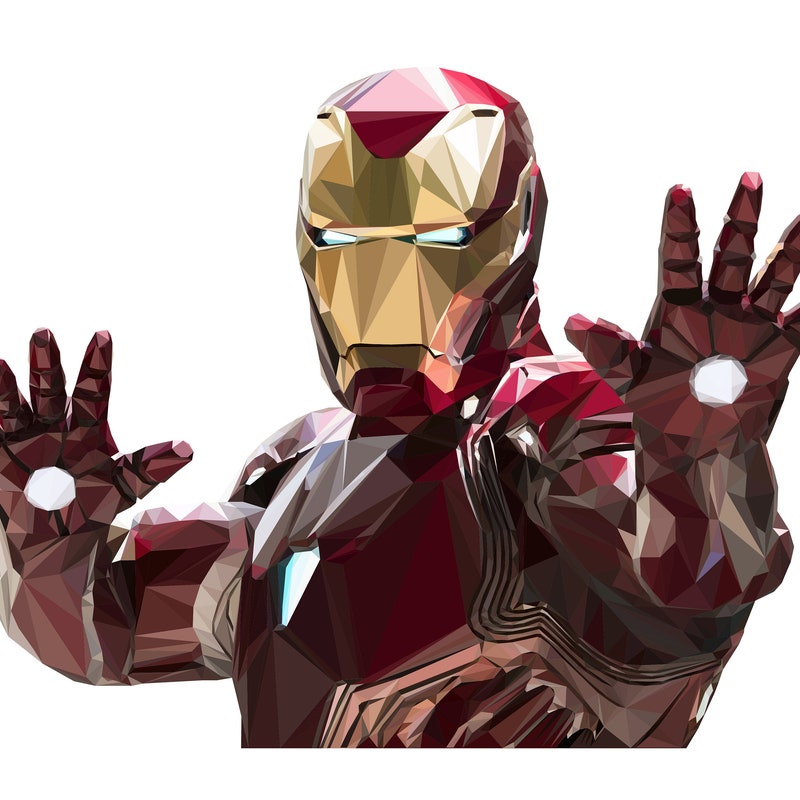 Iron Man Decal - Etsy