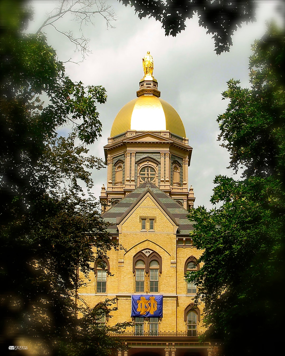 University of Notre Dame , the Golden Dome, Home Decor, ND Photography ...
