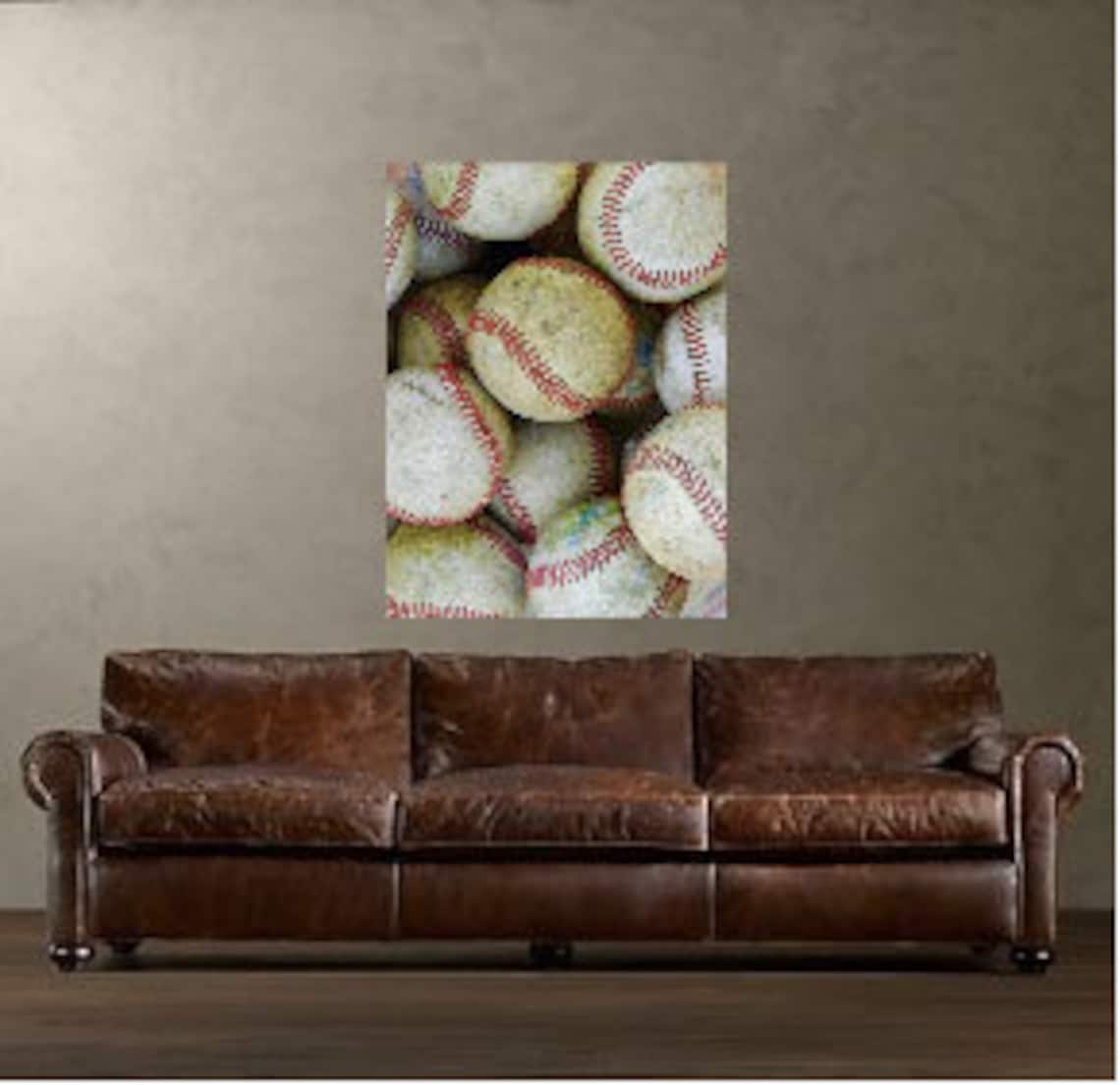 Baseball Vinyl Decal Baseball Wall Decal Bedroom Decor - Etsy