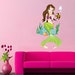 Mermaid Wall Decal, Mermaid, Girl's Bedroom Decor, Vinyl Wall Decal ...