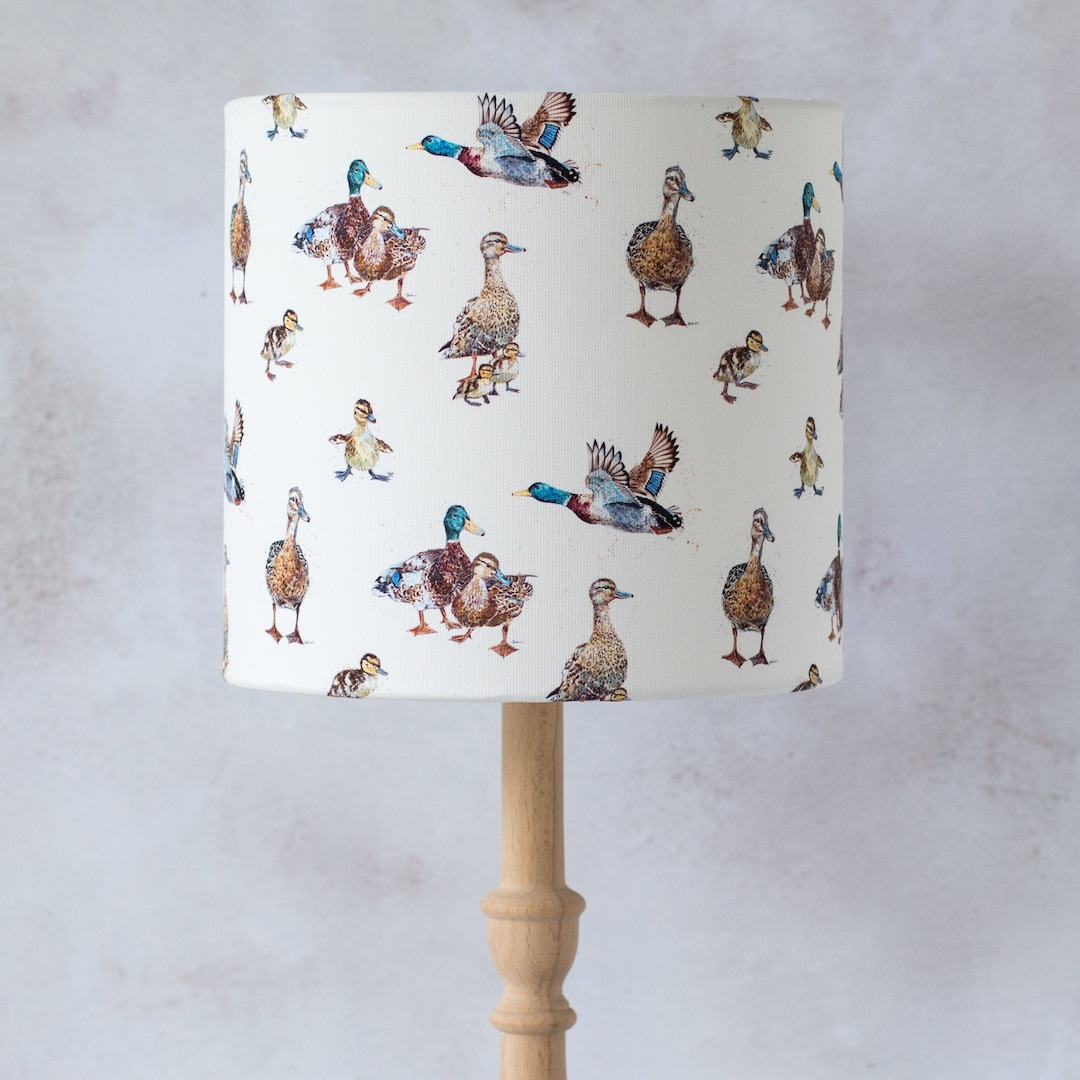 Mallard Ducks & Ducklings Lampshade - Etsy