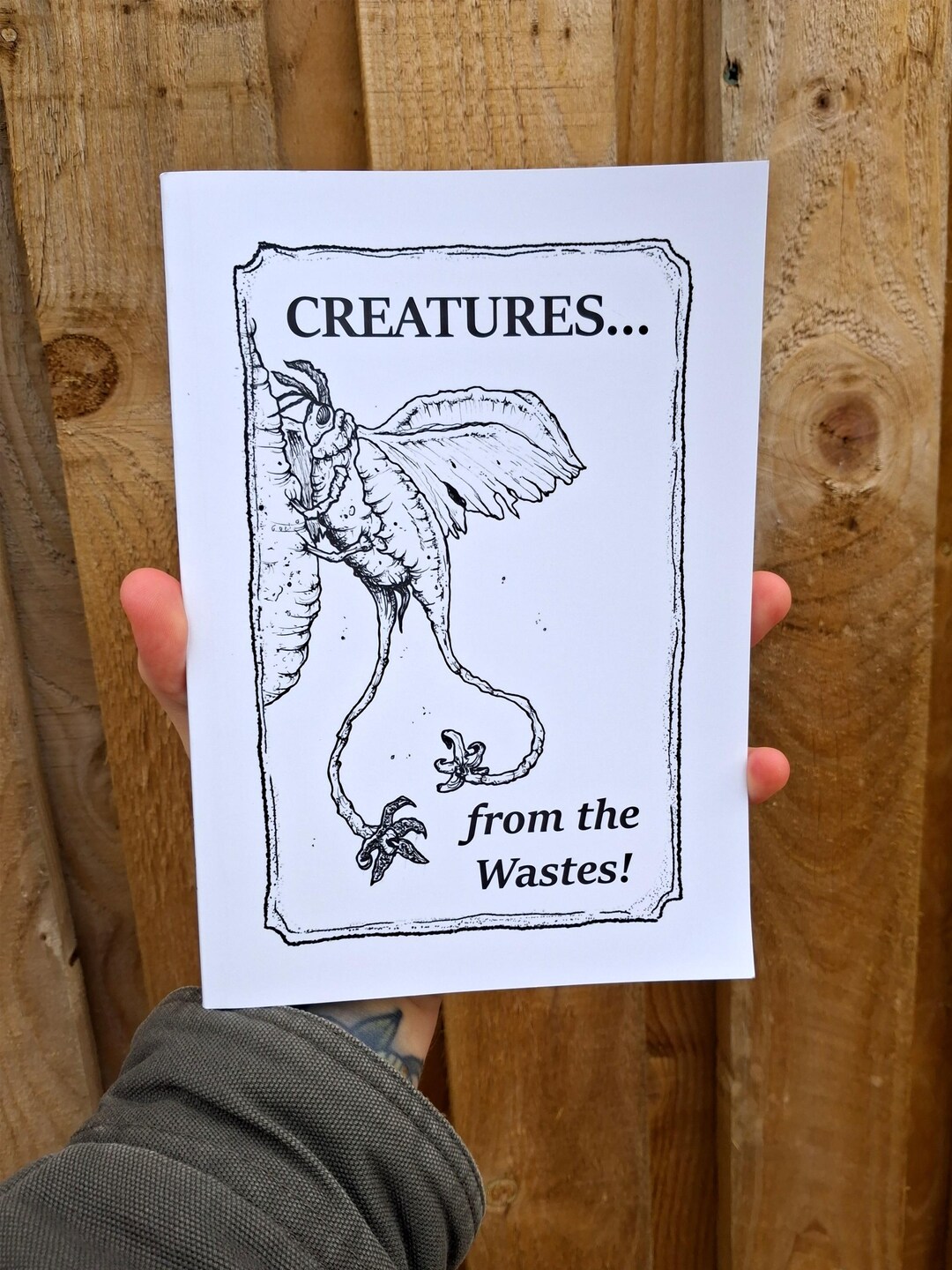 Creatures...from the Wastes! Hand Illustrated Book - Etsy