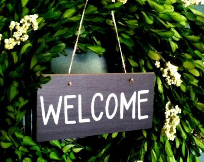 Chalkboard Door Sign Rectangular Photography Prop Wall Hanging 5-1/2 X ...