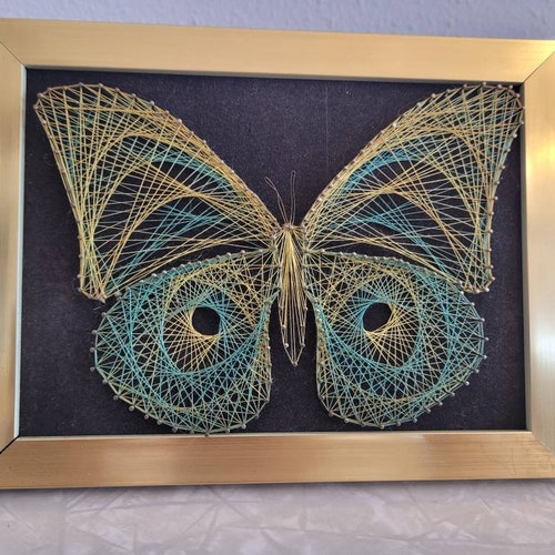 Monarch Butterfly String Art - Etsy