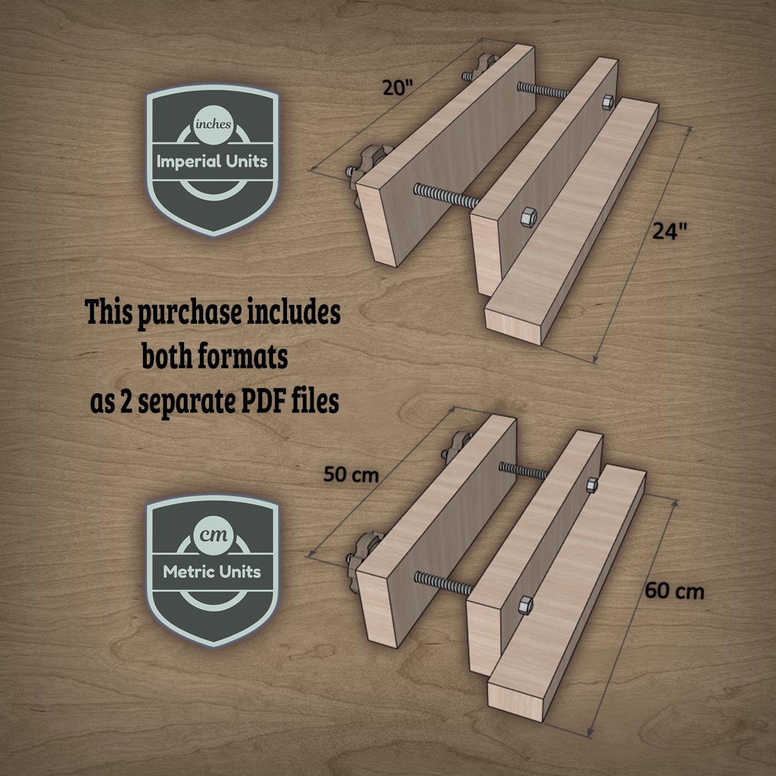 DIY Wooden Workbench Vise Plans – Easy Build, Digital Download ...