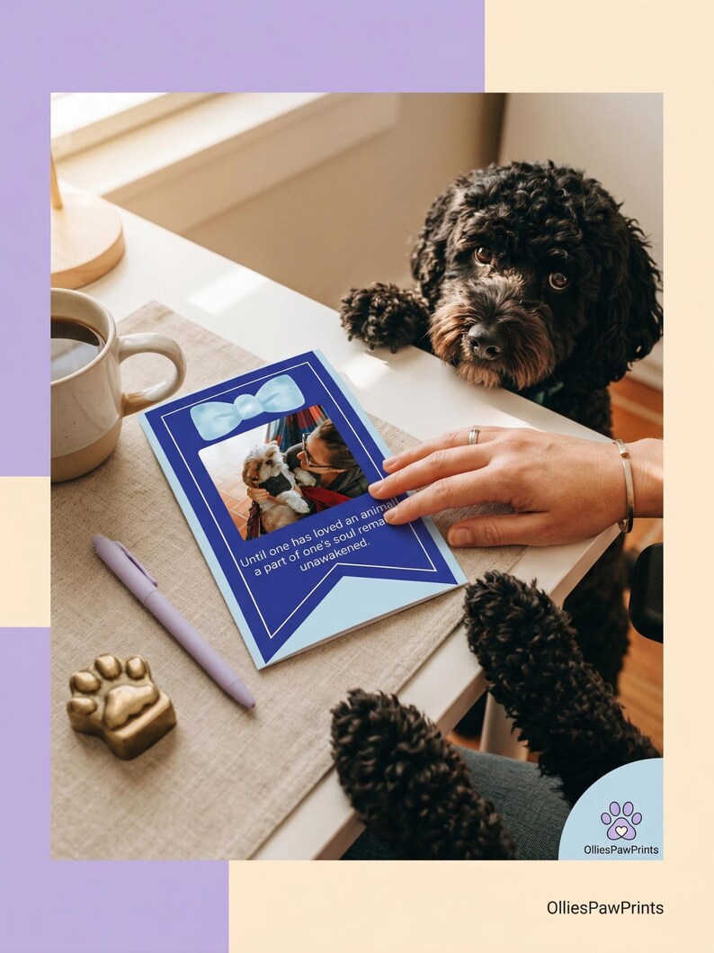 Dog Affirmation Card Pastel A6, Printable Dog Quote Card, Digital Dog ...