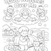 God Watches Over Me Coloring Page – Preschool Bible Activity ...