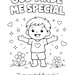 God Made Me Special Coloring Page | Christian Preschool Bible Verse ...