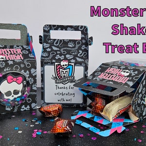 Monster High Treat Boxes - Etsy
